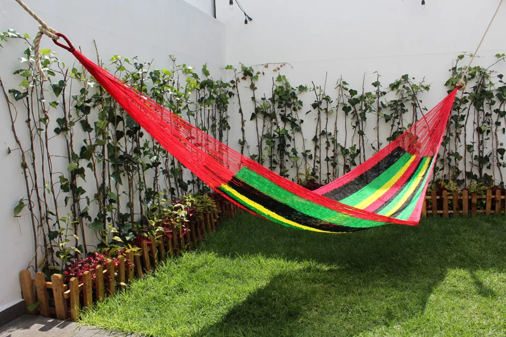 Tejido de hamacas mexicanas